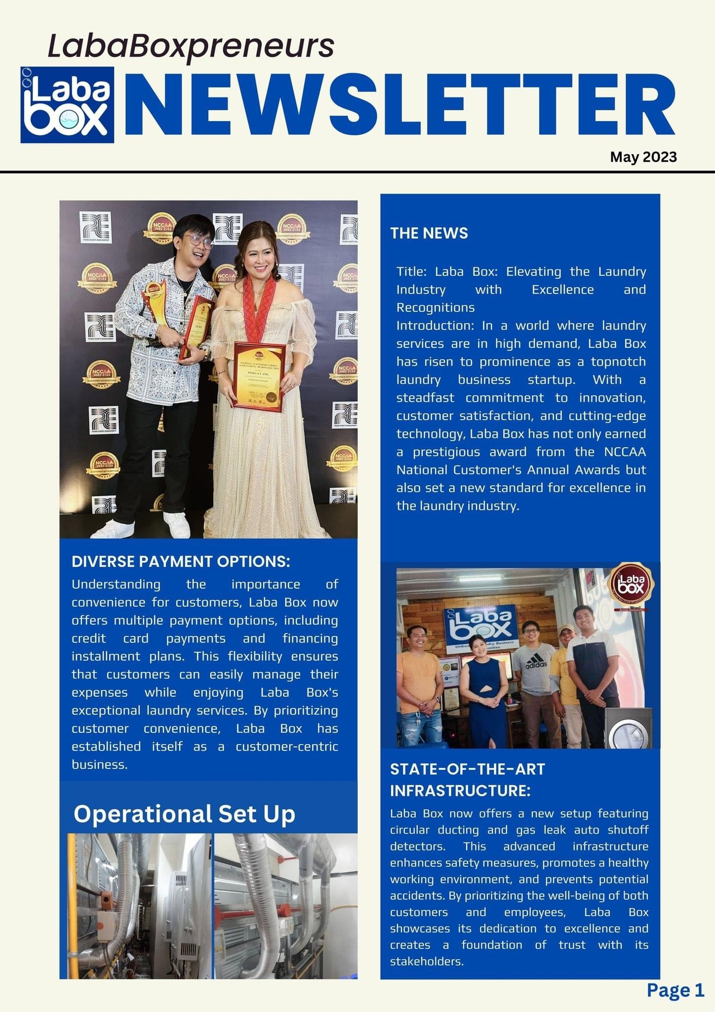 LABA BOX’ pursuit to EXCELLENCE – LabaBox Laundry Solutions
