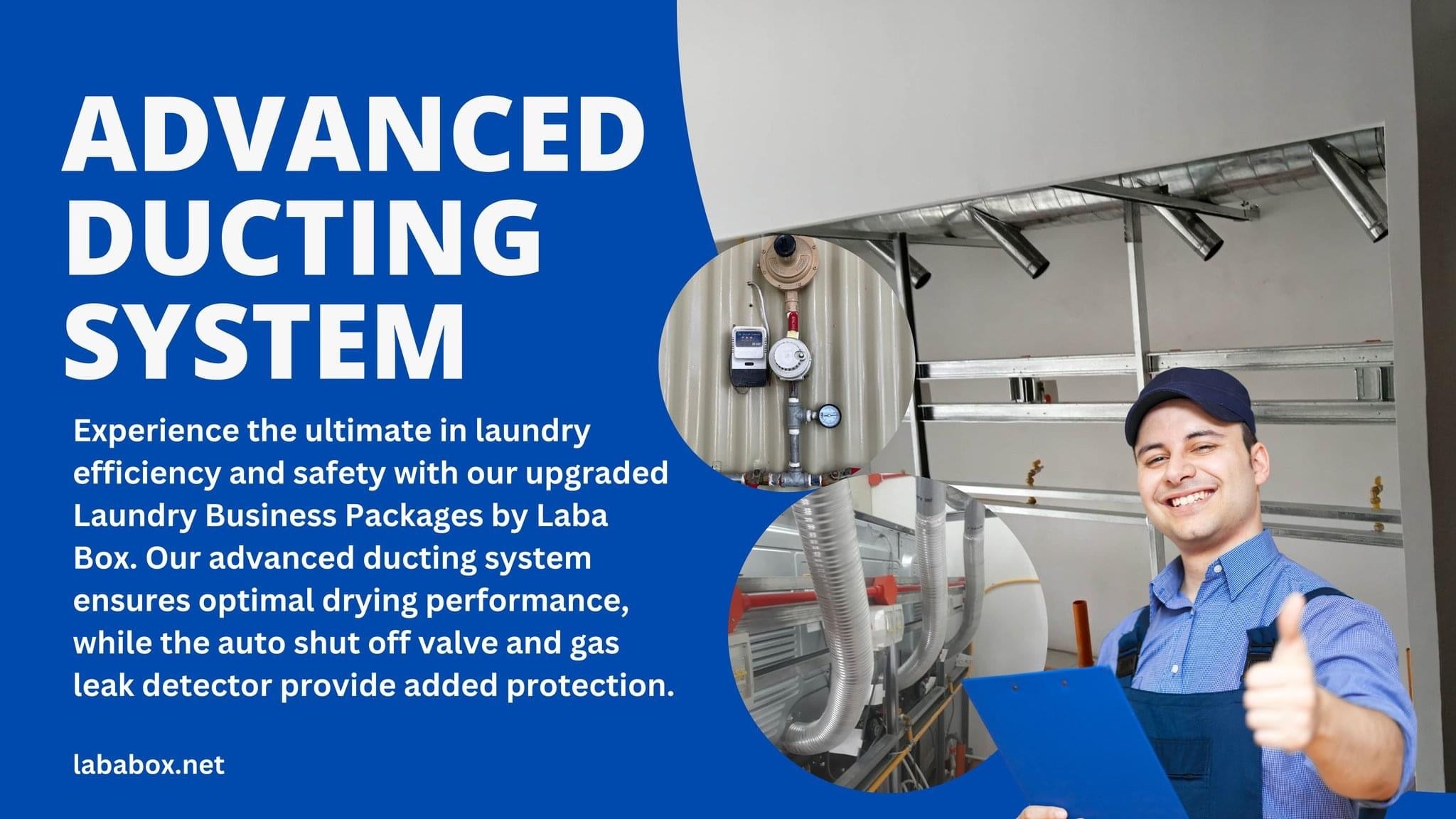 ADVANCED CIRCULAR DUCTING SYSTEM by LABA BOX – LabaBox Laundry Solutions