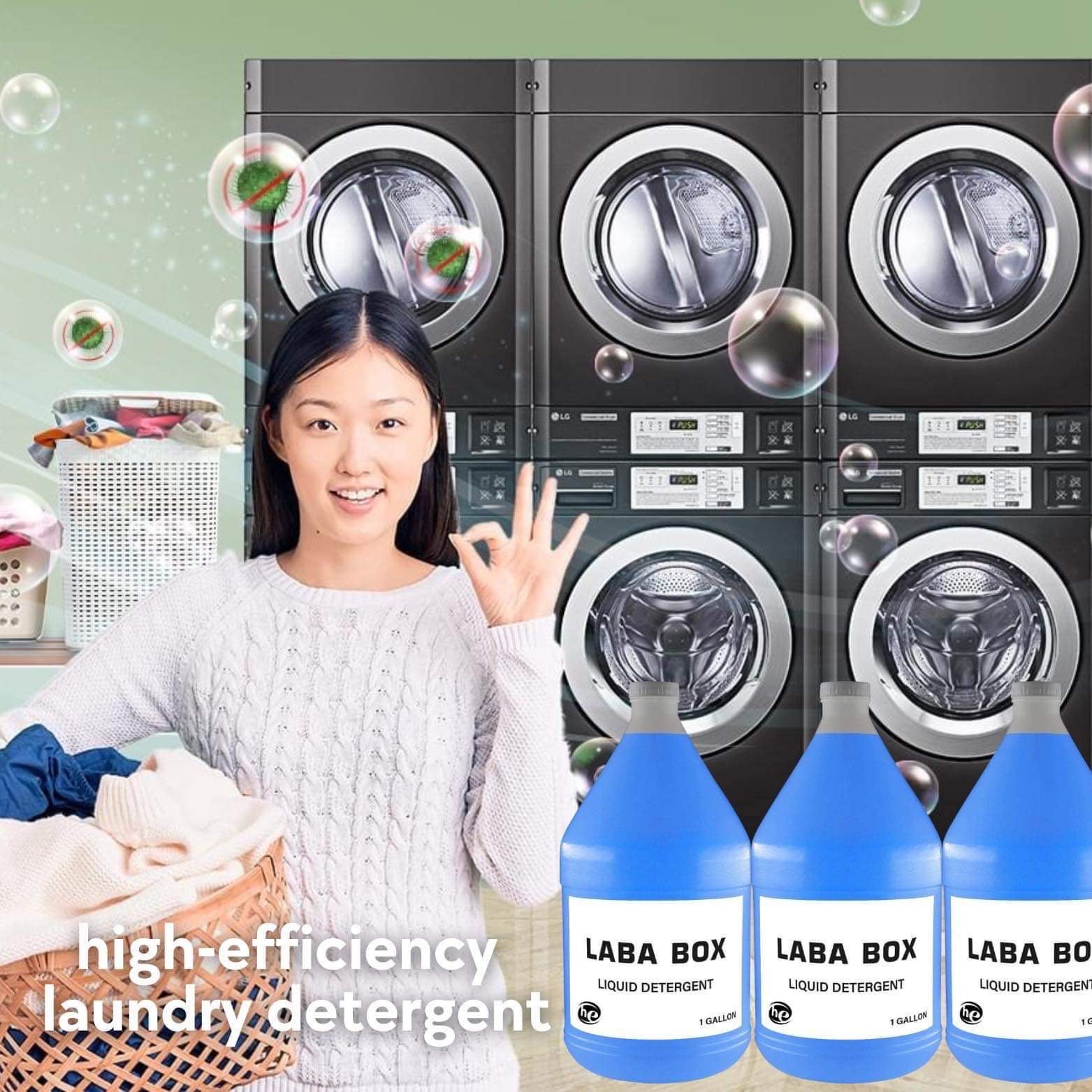 LABA BOX Liquid Detergent, 12 gallons – LabaBox Laundry Solutions