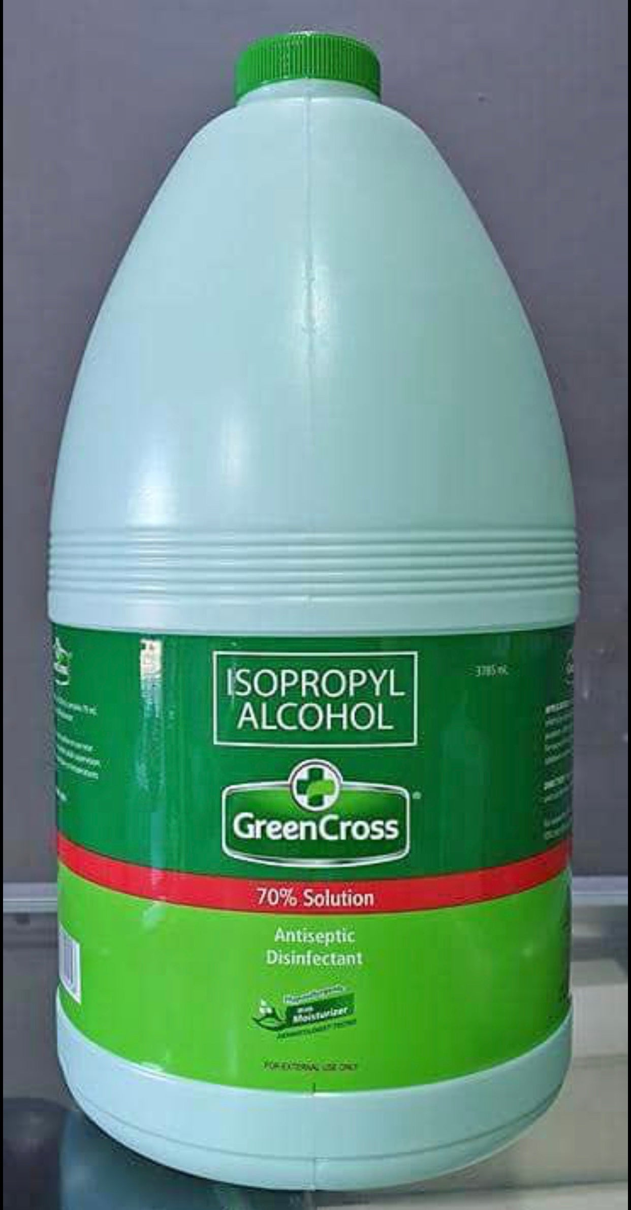 Green Cross Alcohol 70% 1 gal – LabaBox Laundry Solutions